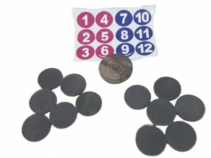 Sports in Style Pitcha ng Pool Wood Chips With Numbers - TikTok Shop ...