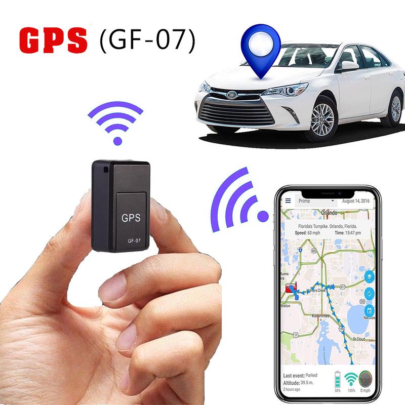 GPS GF-07 Car Tracker - Mini GPS Locator with Anti-Lost & Voice ...