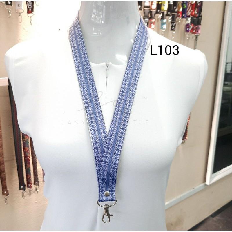 LANYARD SONGKET TRADITIONAL LANYARD BATIK NECK STRAP - TikTok Shop Malaysia