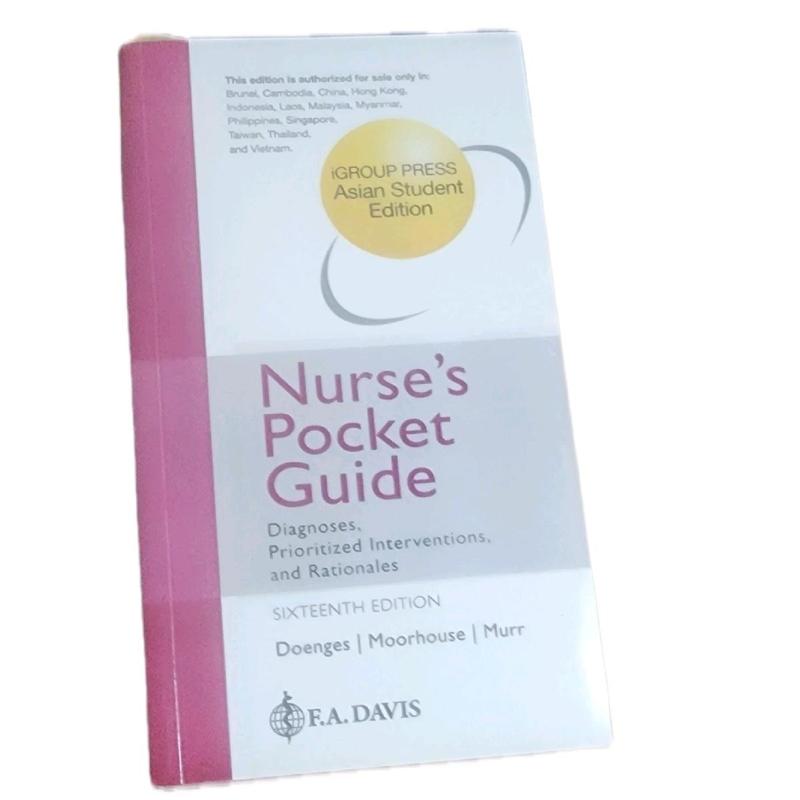 Nanda 16th Edition Nurses Pocket Guide - Latest Nursing Diagnoses ...