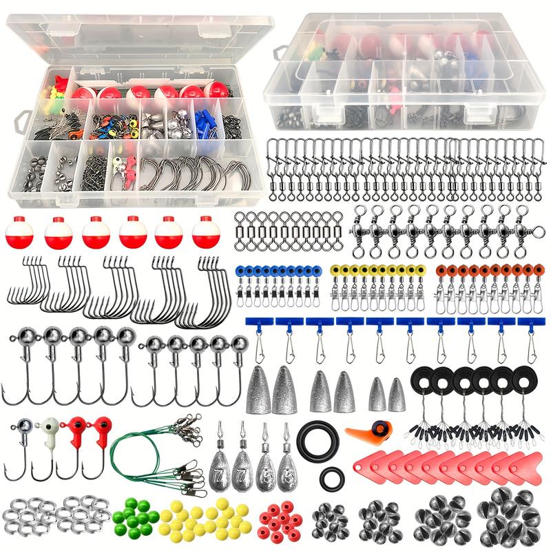 Set Kit Aksesori Memancing, 187pcs, Termasuk Kotak Alat, Mat - TikTok ...