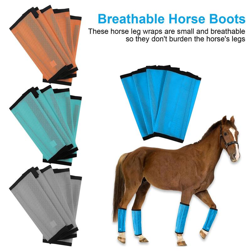 Untaine 4Pcs Horse Fly Boots Breathable Reduce Stomping Flie - TikTok ...