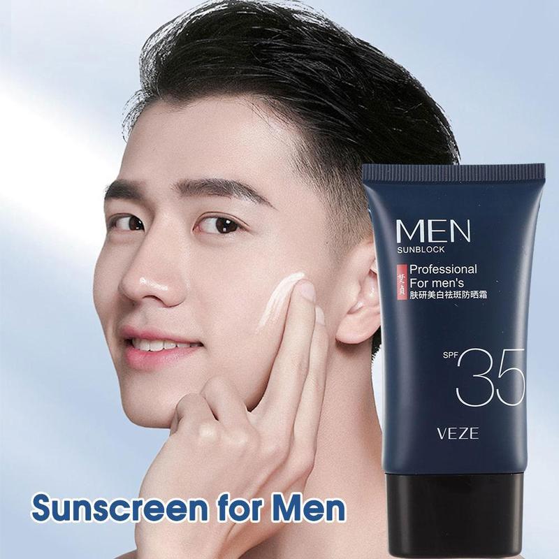 Men's Sunscreen Against UV All Day Light Sunscreen Cream SPF50 - TikTok ...