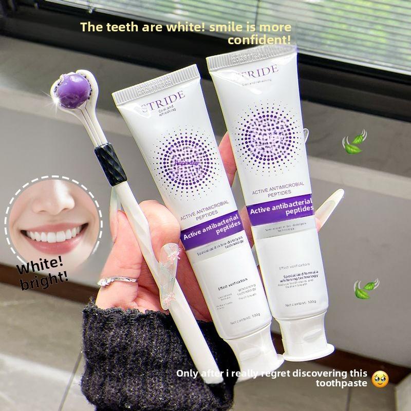 Active Antibacterial Peptide Whitening Toothpaste Yellow Removing ...