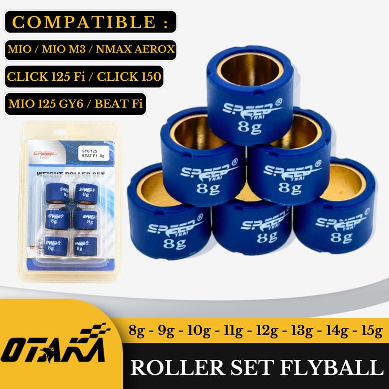 THAI SPEED ROLLER SET FLYBALL HONDA BEAT/ HONDA CLICK / MIO FLYBALL ...