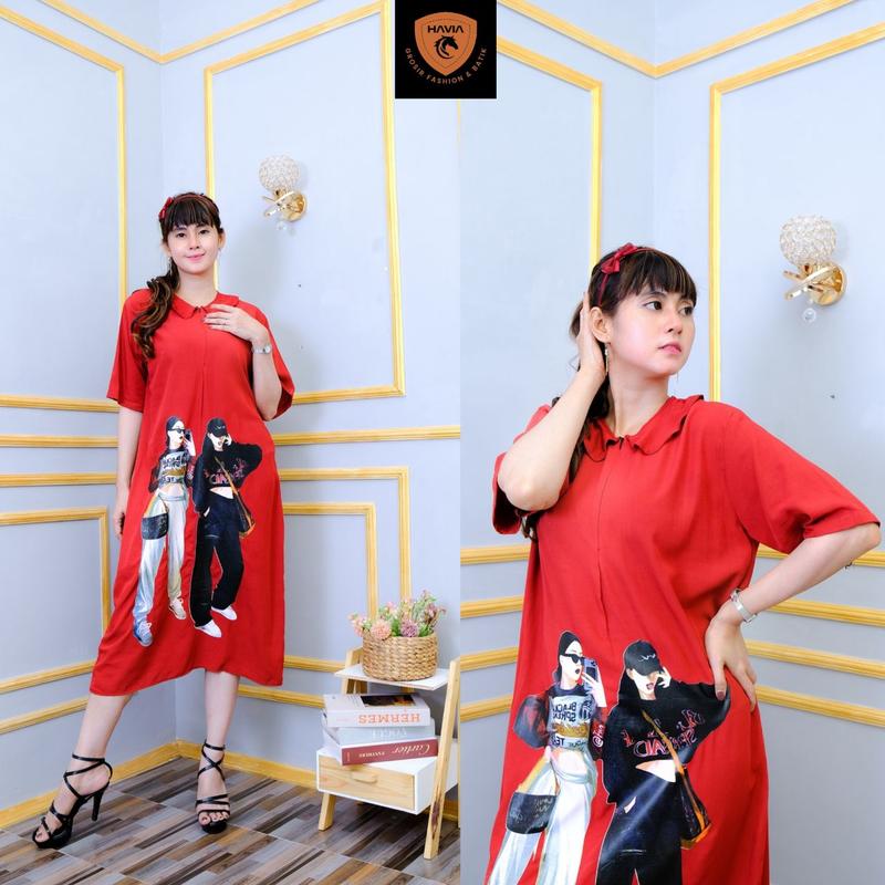 Daster Rapunzel Jumbo - Berbie Viral jumbo - Daster jengkeli - Shop ...