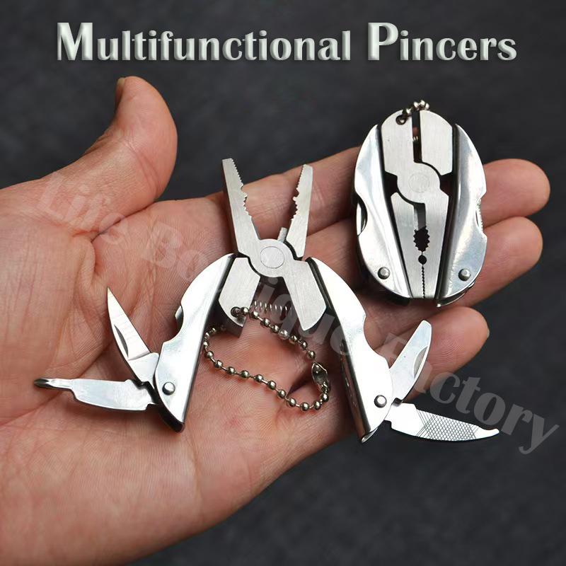 6 IN 1 Multi Functional Tool Pliers Combination Folding Pliers - TikTok ...