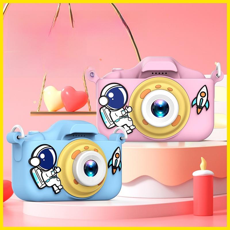 Children's Camera Mini SLR Camera Cartoon Digital Camera Can - TikTok ...
