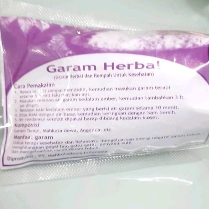 GARAM HERBAL Terapi Releksasi Sirkulasi Peredaran Darah dan Otot - Shop ...