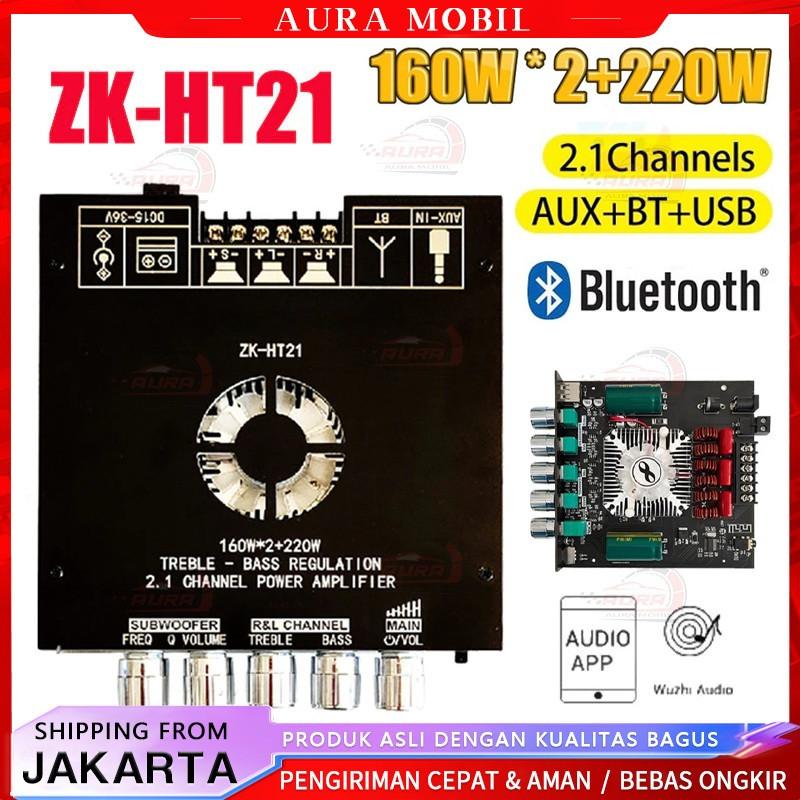ZK-HT21/TB21 Bluetooth Digital Power Amplifier Amplifier 2.1 Channel ...