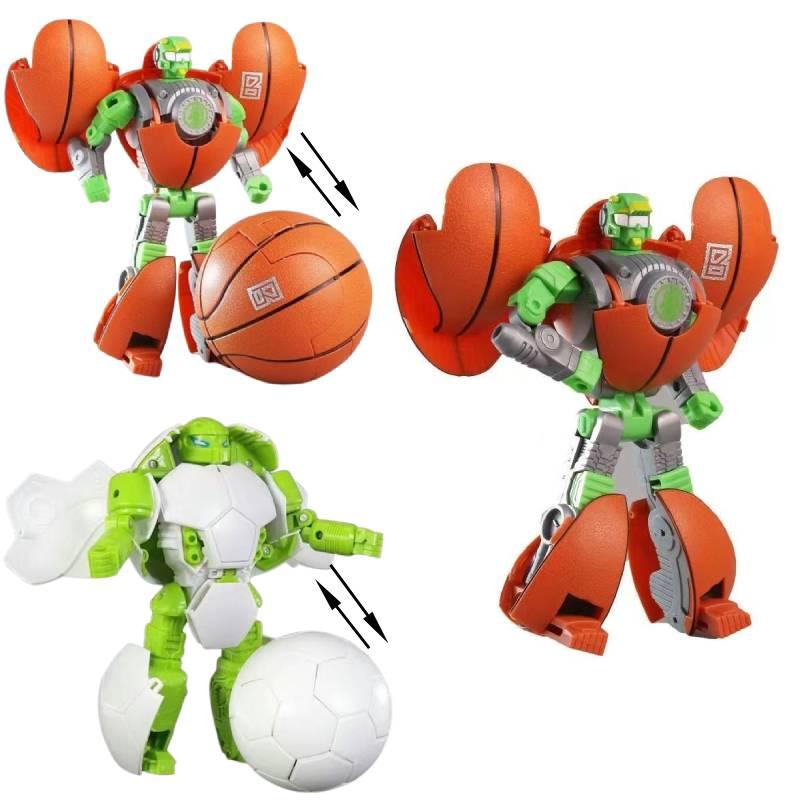 Fun Transforming Basketball Robot Action Toy Engaging Soccer - TikTok ...