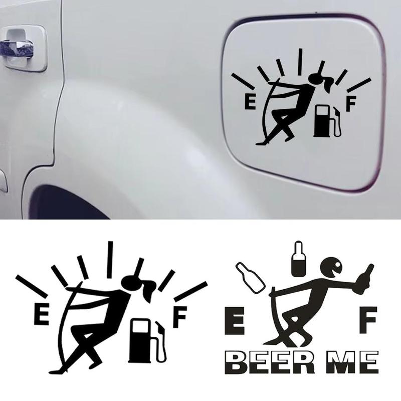 EF Fuel Tank Logo Car Sticker Fuel Tank Gauge Car Sticker W0E7 - TikTok ...