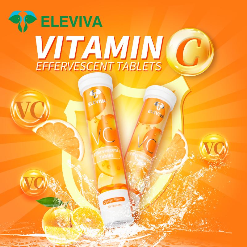 ELEVIVA Vitamin C Effervescent Tablet Boosting Immunity And Skin - TikTok Shop Philippines