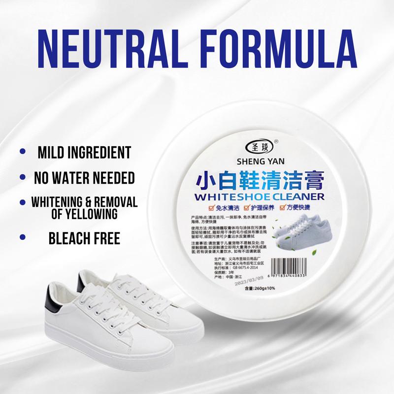LALA White Shoes Cleaner Leather and Rubber Material - TikTok Shop ...