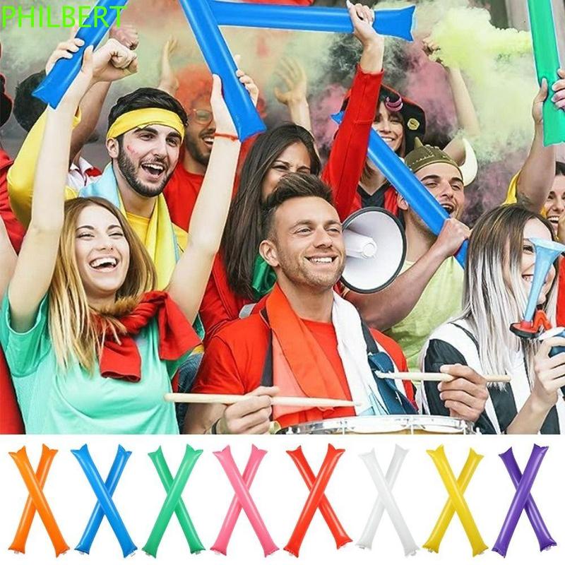 2pcs Cheering Team Spirit Inflatable Cheer Sticks Cheer Leading ...