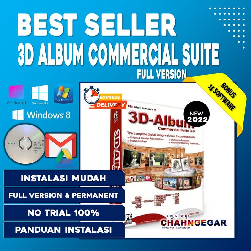 3D Album Commercial Suite 3.30 Full Version Aktif Lifetime Software ...