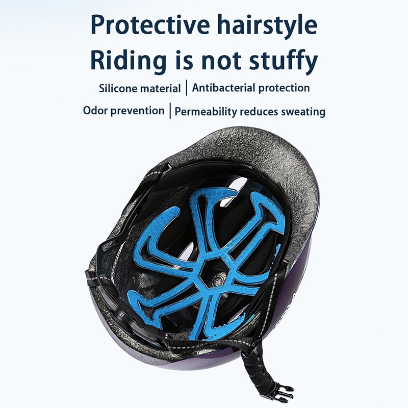 Bicycle Helmet Liner Motorcycle Electric Battery Car Silicon - TikTok ...