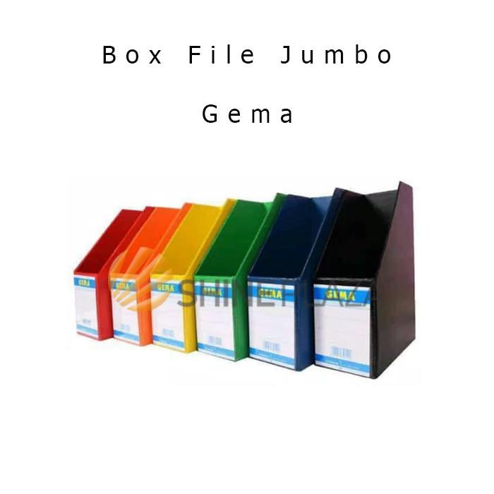 Jual Box File Magazine Gema Jumbo PVC F4 11cm - Tempat Penyimpanan ...