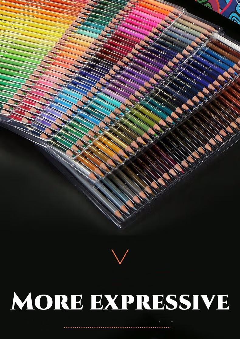 MW Brutfuner 48/72/80/120 Color Pencil Set Art Drawing Colored Pencils ...