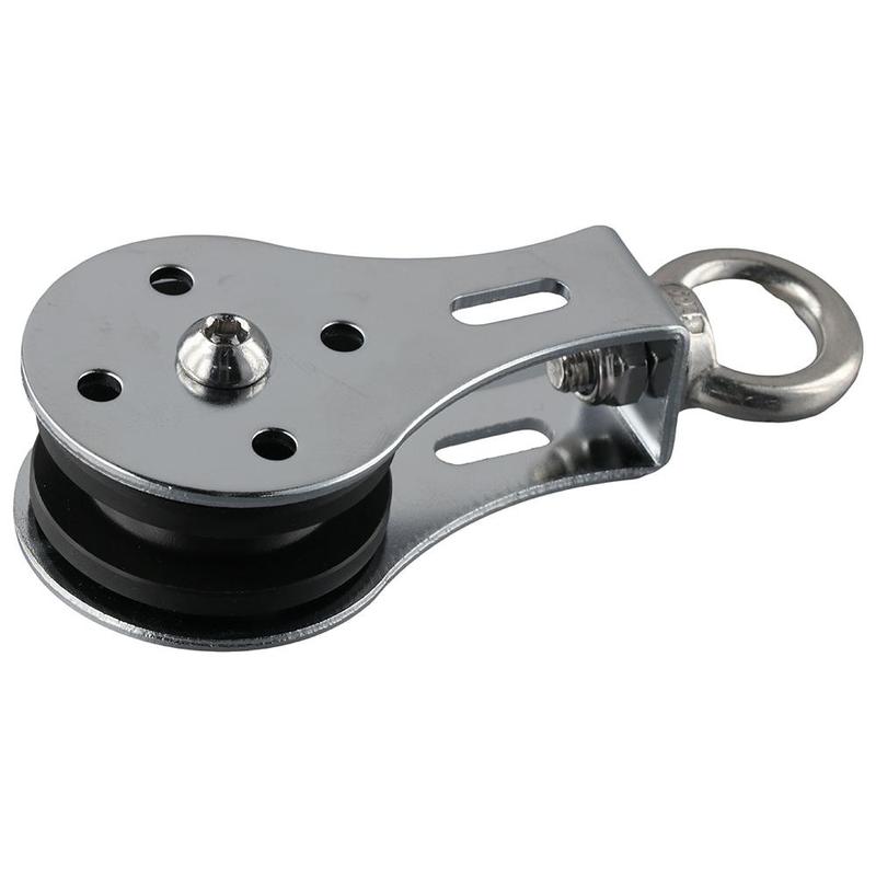 360 Degree Rotating Stainless Steel Single Pulley Block Pulley - TikTok ...