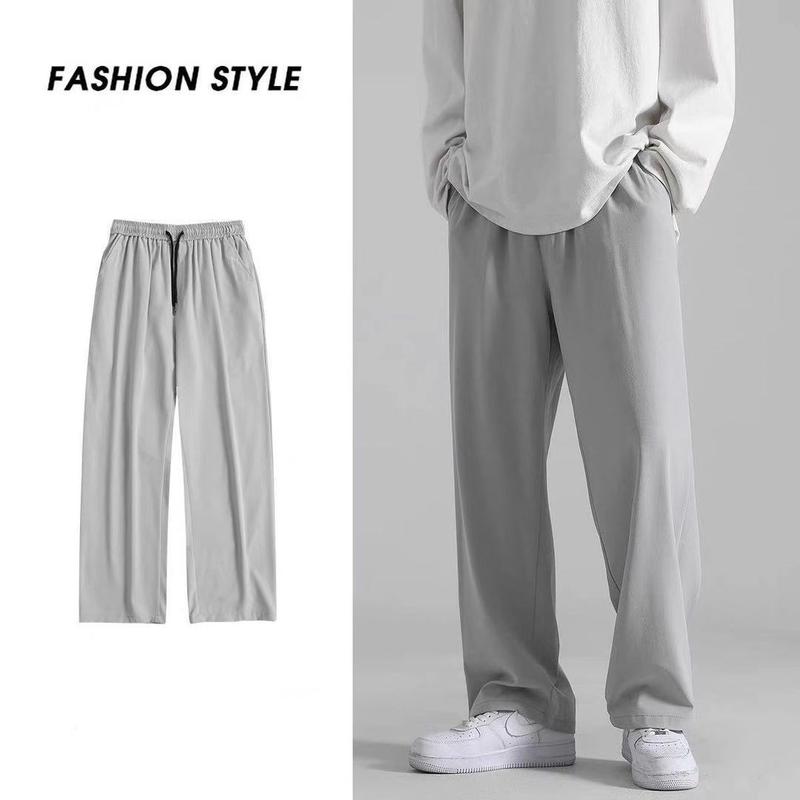 ALVIN# Casual Korean Fashion Straight Leg Korean Pants Trend - TikTok ...