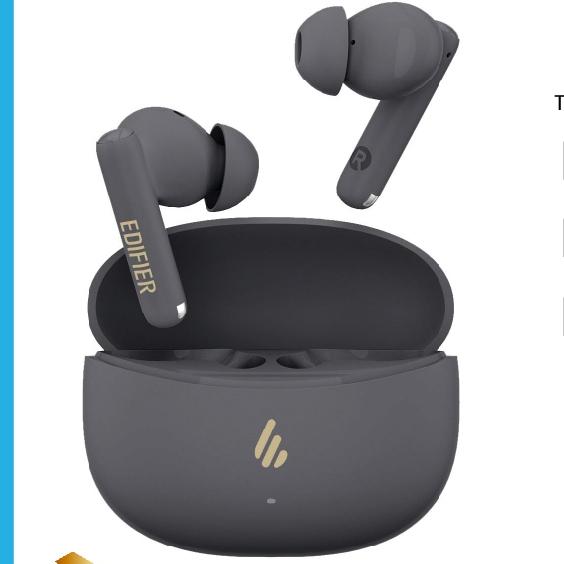 Edifier TWS X5 Pro Ver.2025 – Earphone Bluetooth 5.3 | ANC | Hi-Res ...