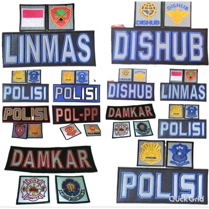 Jual atribut banser balantas, Logo bordir timbul, patch - banser - Kab ...