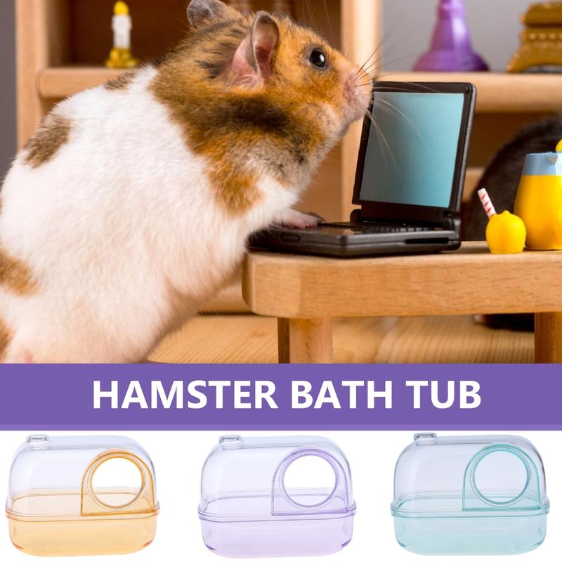 Hamster Pet Sand Bath Digging Bathing Bowl Hamster Accessories - TikTok ...