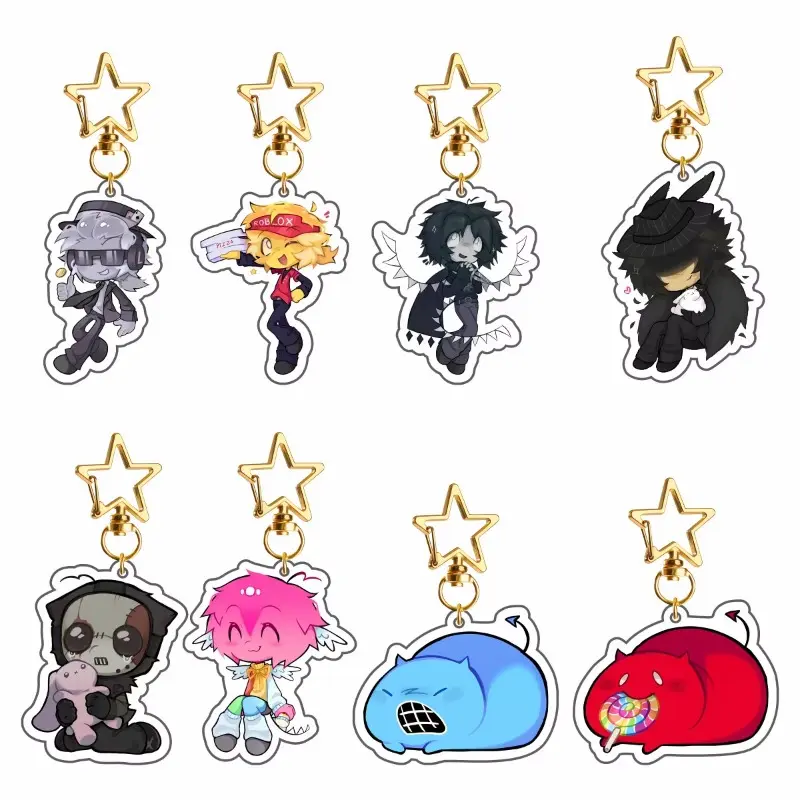 Roblox Forsaken Acrylic Keychain for Schoolbag Anime Character Pendant ...