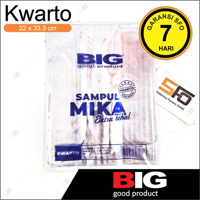 Jual Sampul Buku Mika BIG Kwarto 20 lembar - 2021 - SFO Semarang ...