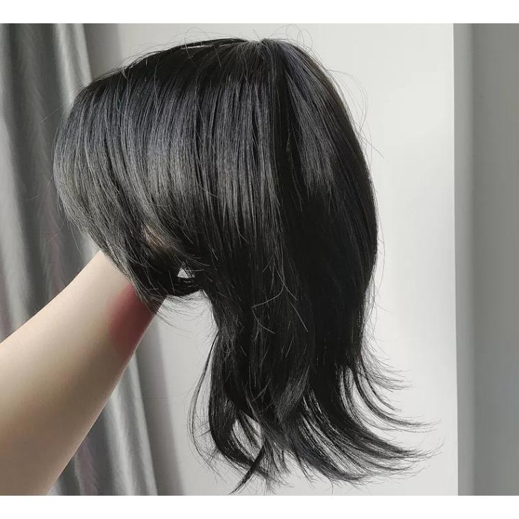 Rambut Palsu Pendek Ekor Serigala Palsu, Gaya Rambut Baharu, Untuk ...