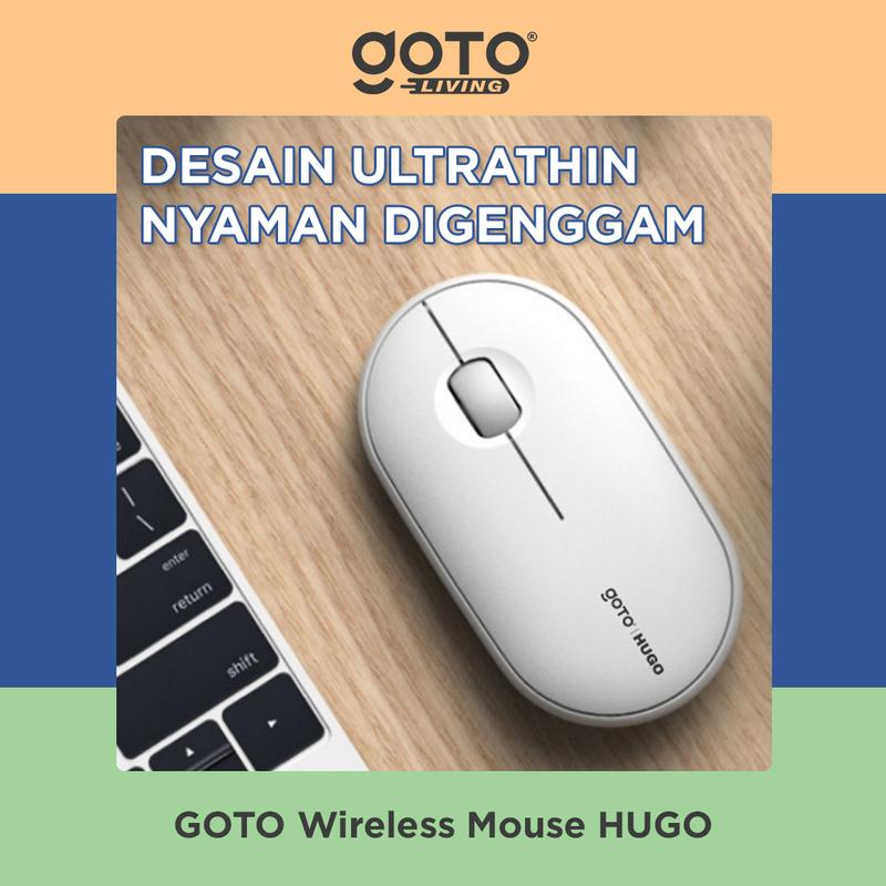 Goto [COD] Hugo Mouse Wireless Laptop Macbook PC USB Portable - Shop ...