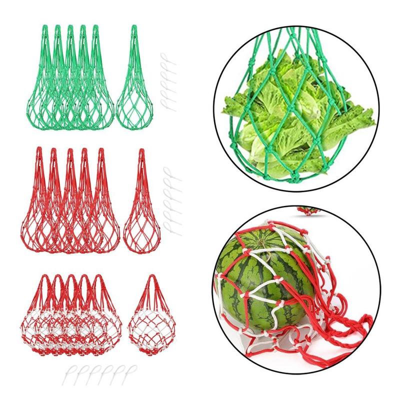 6 Pieces Watermelon Net Reusable Plant and Garden Supports Melon ...