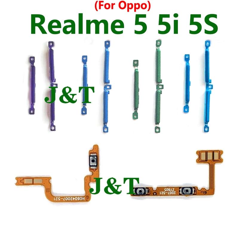 New Power Volume Button Flex For Oppo Realme 5 5i 5S ON OFF switch ...