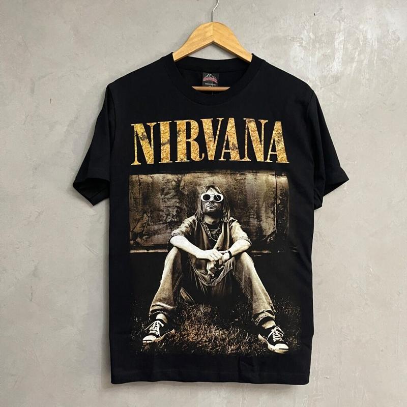 Trendy casual satile loose fit Fashion T-shirt Nirvana Kirit - TikTok ...