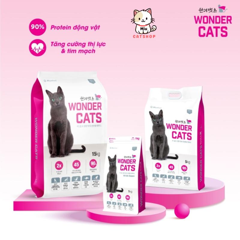 [1KG] WONDER CATS THỨC ĂN HẠT CHO MÈO MỌI LỨA TUỔI - TikTok Shop Vietnam