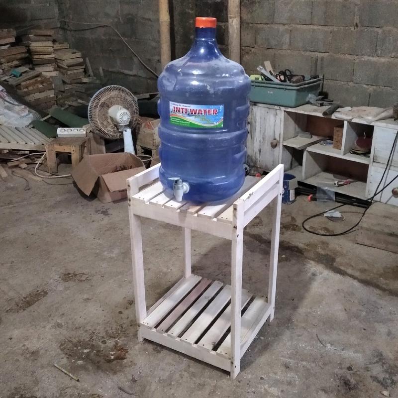 RAK GALON AIR MINUM Dapur Rak Piring Kayu - Shop | Tokopedia