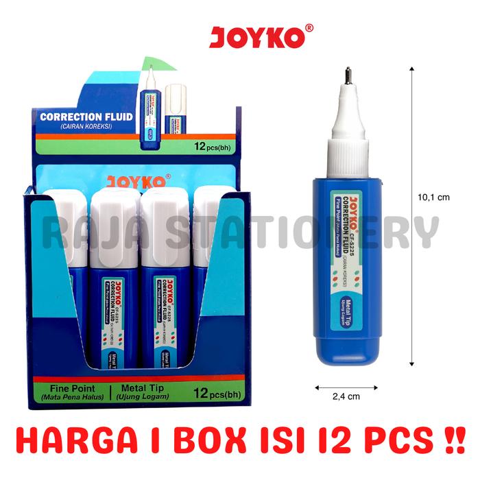 Jual JOYKO CORRECTION FLUID TIPEX CAIR JOYKO CS-S225 KERTAS TIPX TIP-EX ...