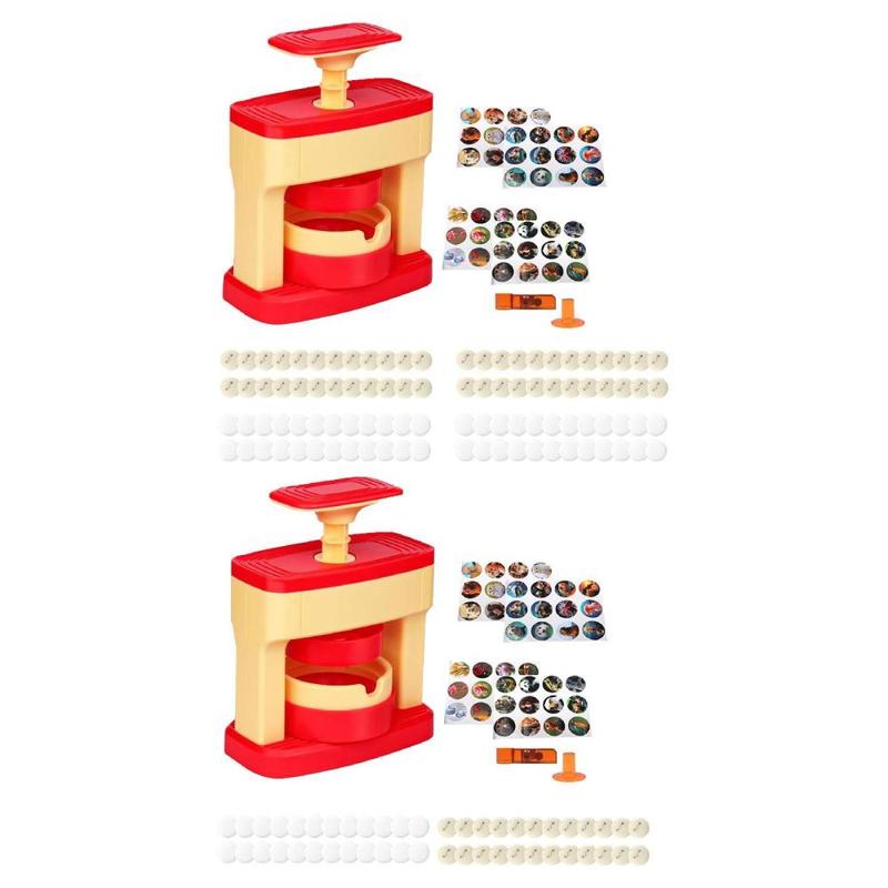 Mesin Pembuat Butang, Kraf DIY Gambar, Sesuai untuk Meja Hari Lahir dan ...