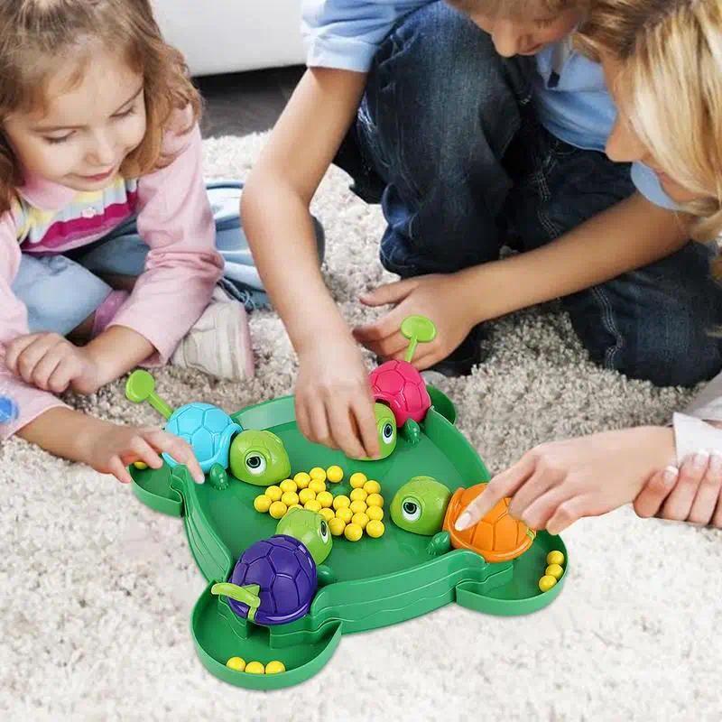 Hungry Turtle Board Games Turtle Snatching Bean Ball Table Game ...