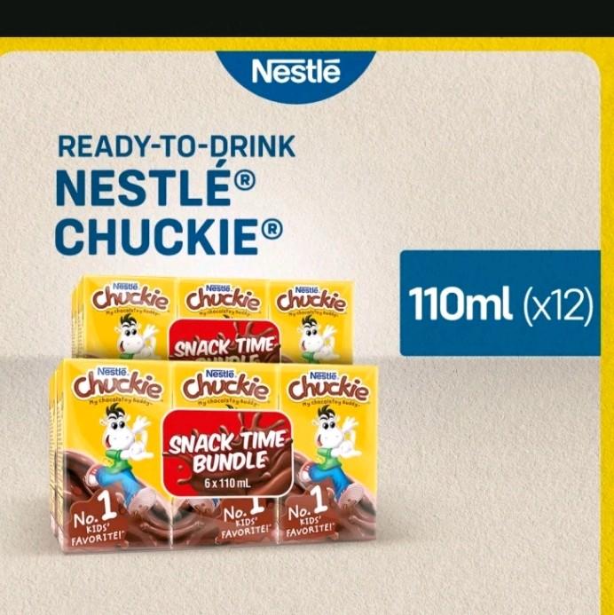 NESTLE CHUCKIE Opti-grow Flavoured Milk Baon Savers Pack 110mlx12 ...