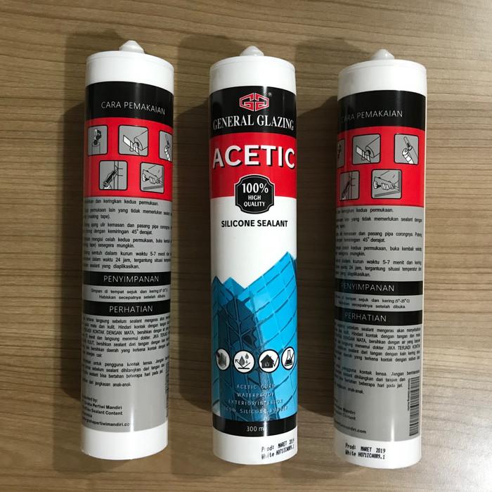 Jual Lem Kaca Sealant Tipe Asem General Glazing Lem Silikon Silent Kaca ...