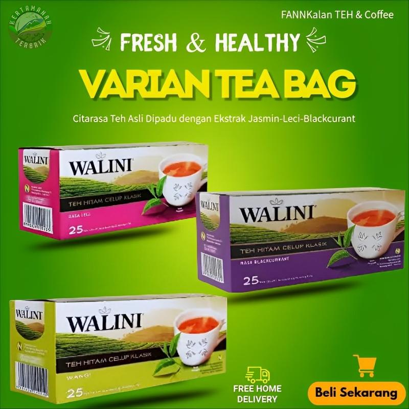 Tea Lychee Lemon Blackcurant Tea Fruit Teh Celup Walini Varian Rasa ...