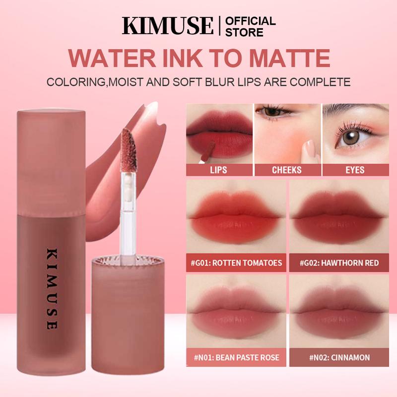 KIMUSE Water Tint Lip Glaze 13 Colors Waterproof Long Lastin - TikTok ...