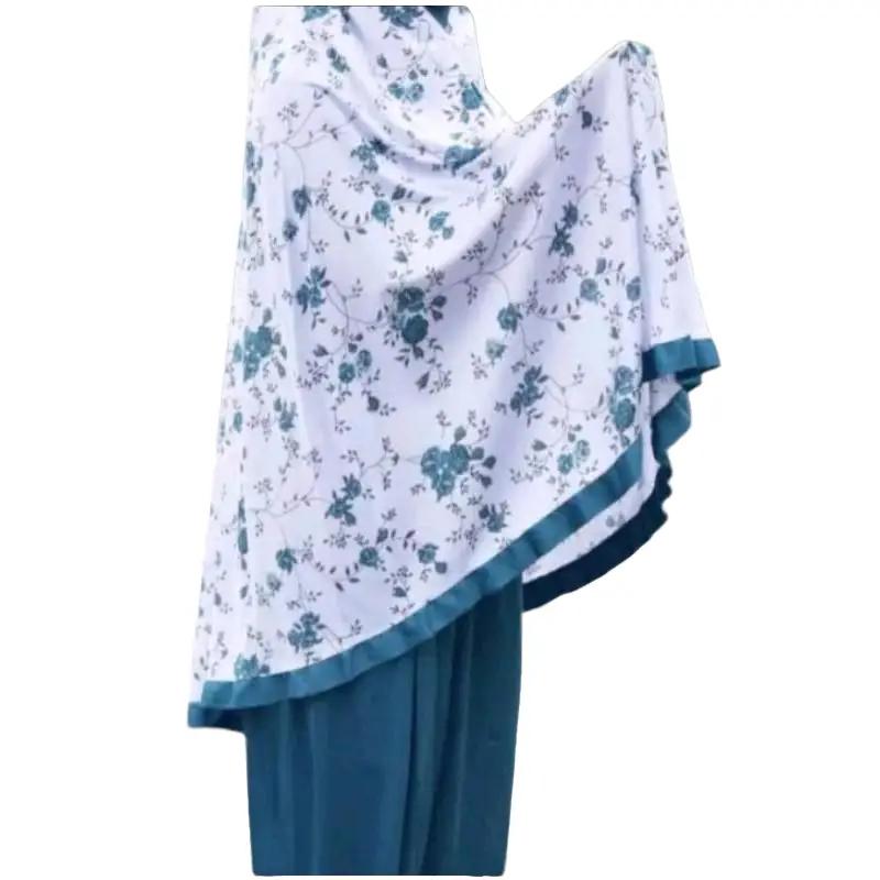 Telekung Printed Bunga Rose free size Dewasa Ready Stock Plain - TikTok ...