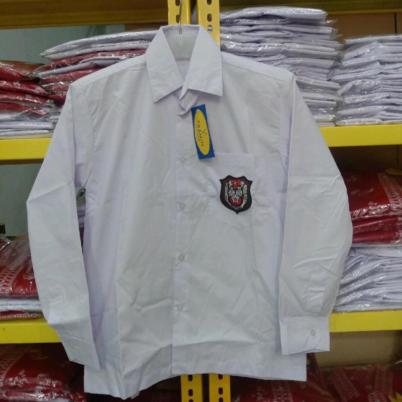Seragam sekolah kemeja putih lengan panjang SD - Shop | Tokopedia
