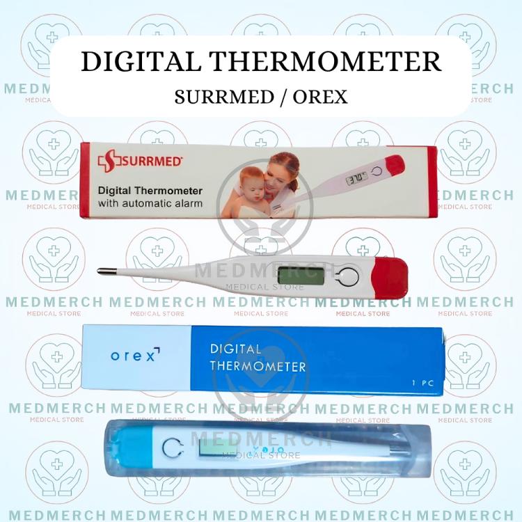 Digital Thermometer (Pencil) Surrmed / Orex with Hardcase - TikTok Shop ...