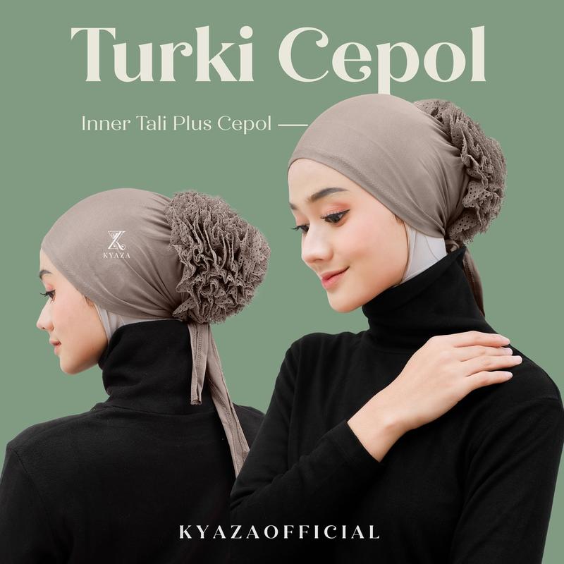 Inner Tali Turkey Sanggul Premium Lace Viral Cotton Cool Fabric ...