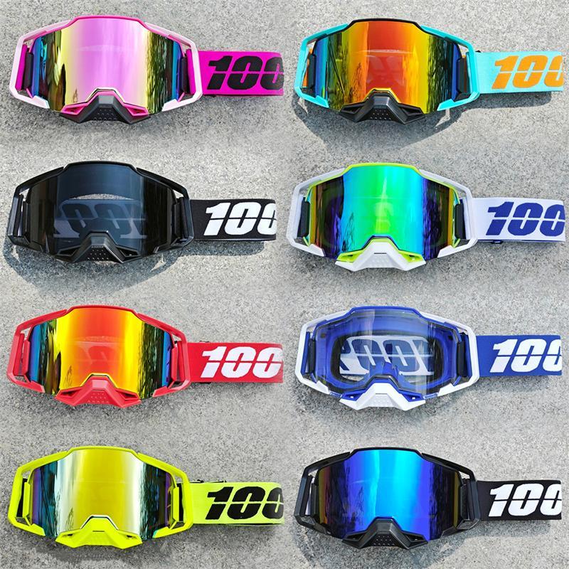 100% ARMEGA Motocross Goggles UV400 Motorcycle Glasses MTB Helmet ...
