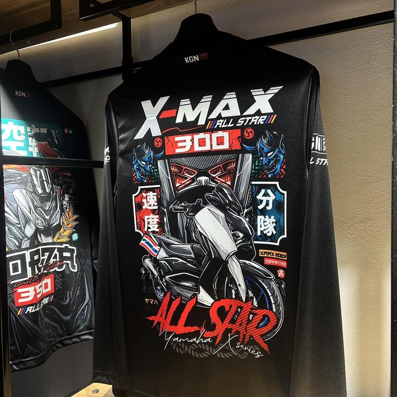 KGNPRO | เสื้อพิมพ์ลาย Xmax | Sublimation | Cotton | Motocycle - TikTok ...